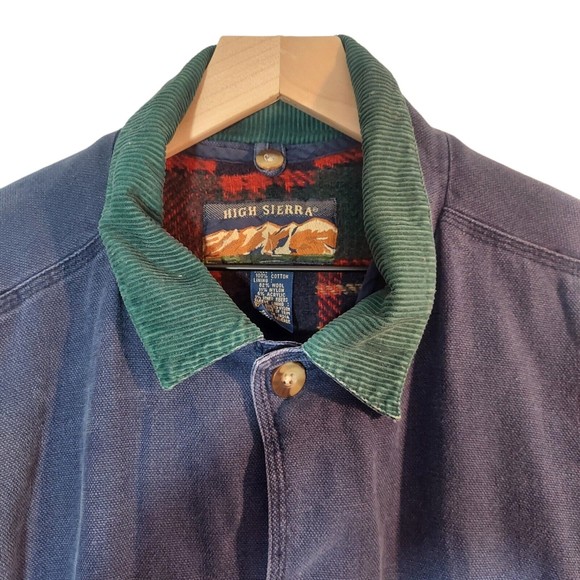 High Sierra | Jackets & Coats | Vintage High Sierra Mens Blue Jacket ...